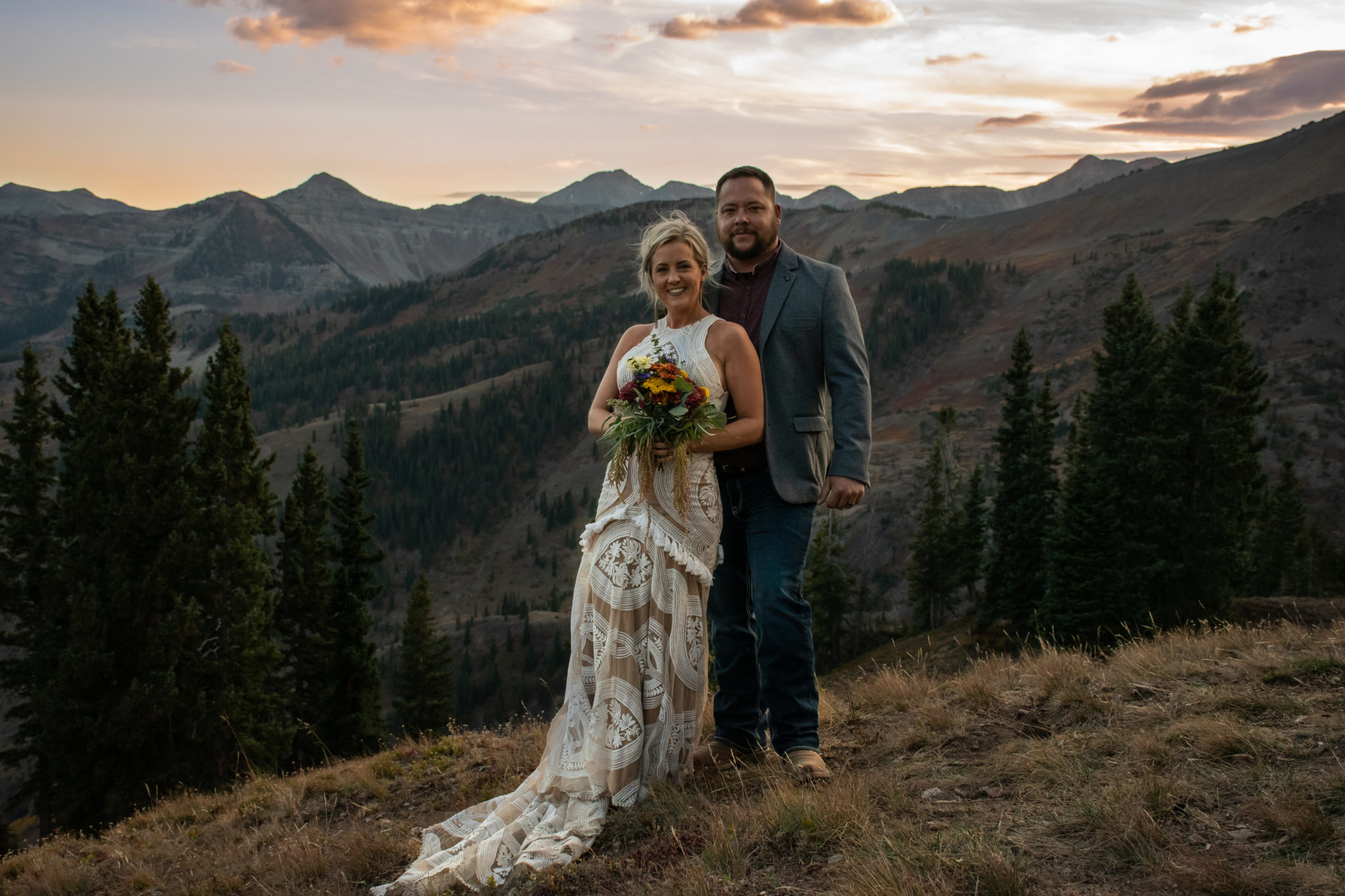 Jessica + Greg Crested Butte Elopement - photographyinthemountains.com